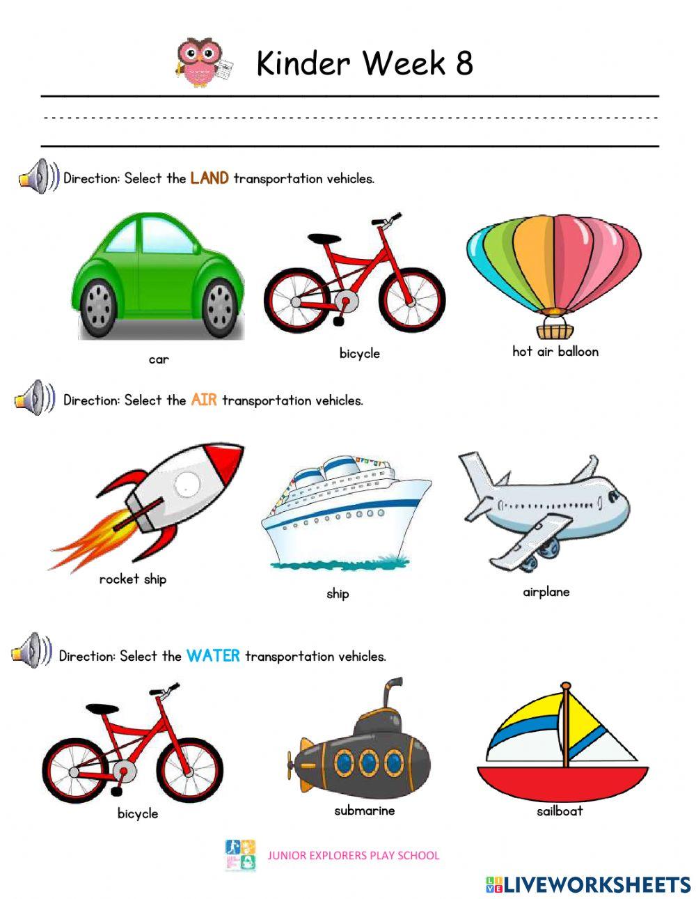 Kinder Summative Assessment Week 8 worksheet | Live Worksheets