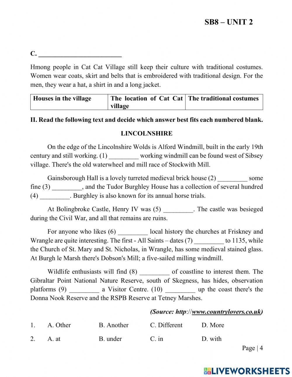 G8-U2-lesson 5 worksheet | Live Worksheets