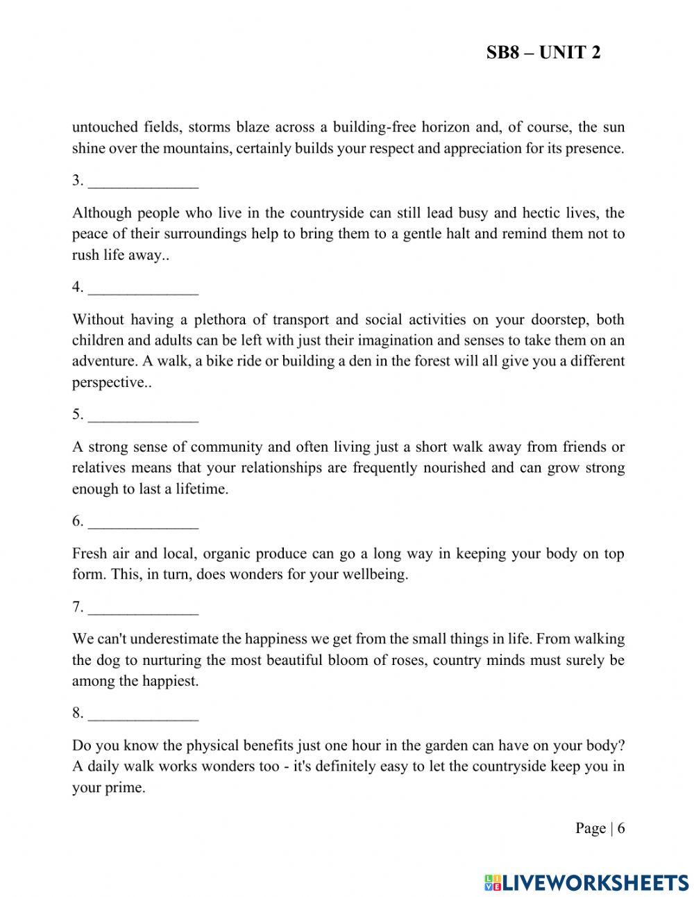 G8-U2-lesson 5 worksheet | Live Worksheets