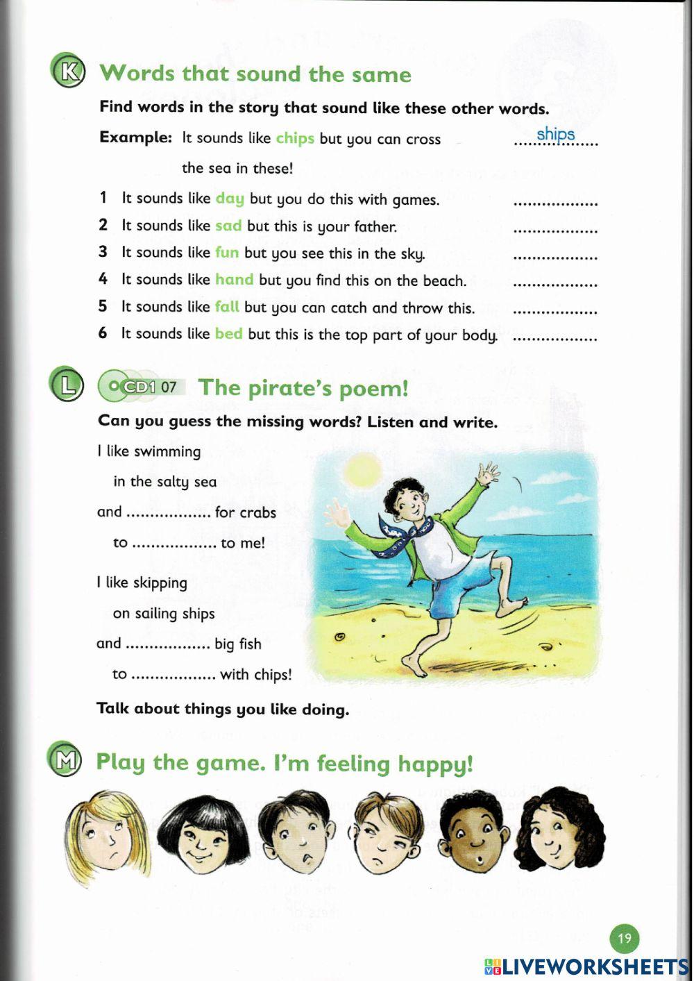 The glove, the … | Free Interactive Worksheets | 5203478