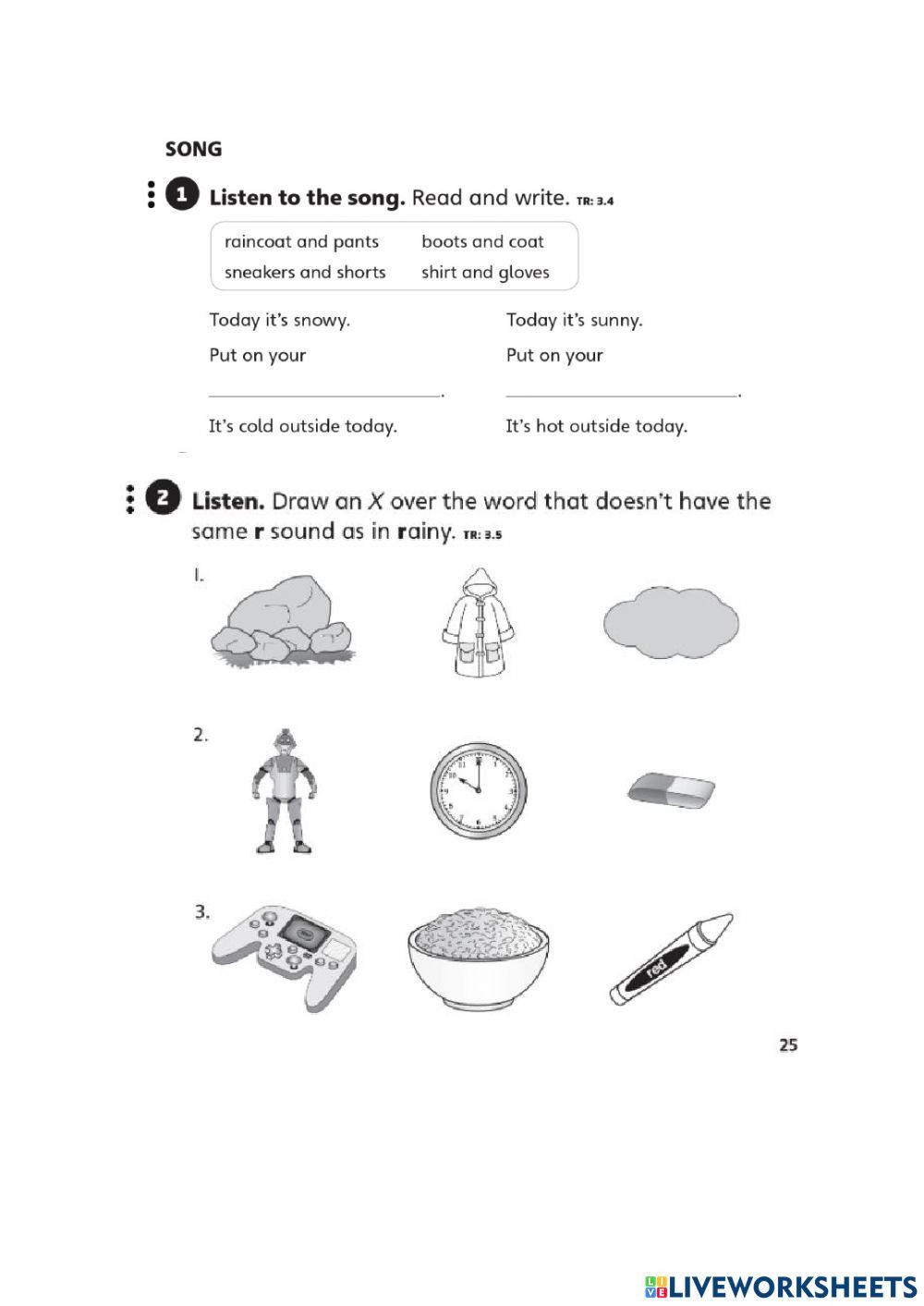 1516852 | The weather | Jenny Trujillo | LiveWorksheets