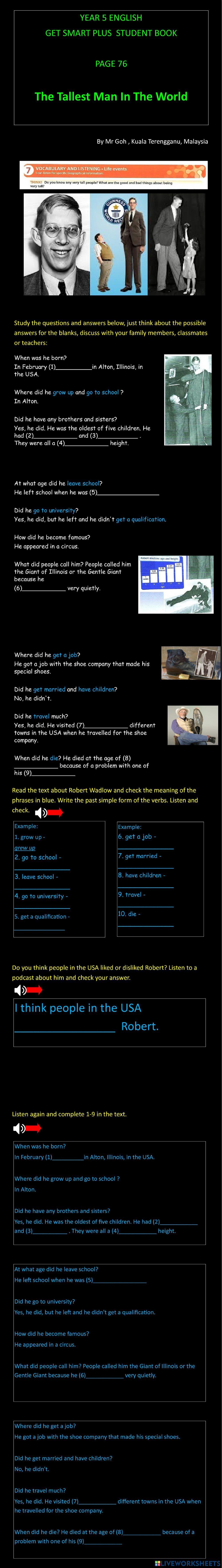 Get Smart Plus Year 5 Page 76 1258 | GOH MOH TENG