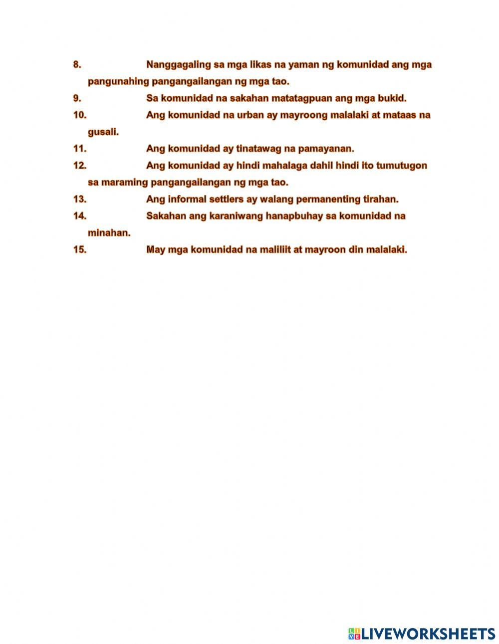 Ang Konsepto Ng Komunidad Worksheet Mobile Legends - vrogue.co Ang Konsepto Ng Komunidad Worksheet Mobile Legends - vrogue.co
