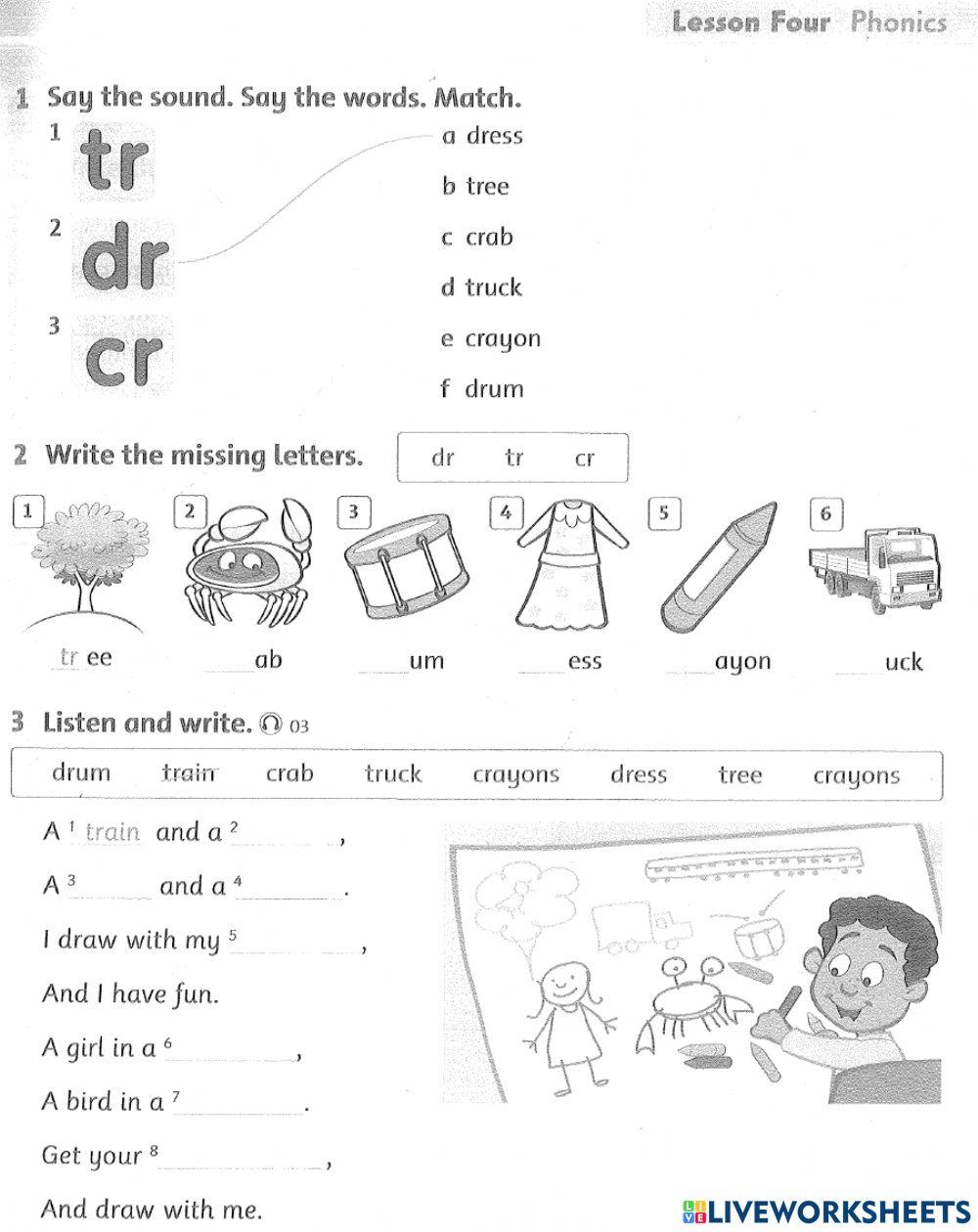 Our new things exercise | Live Worksheets