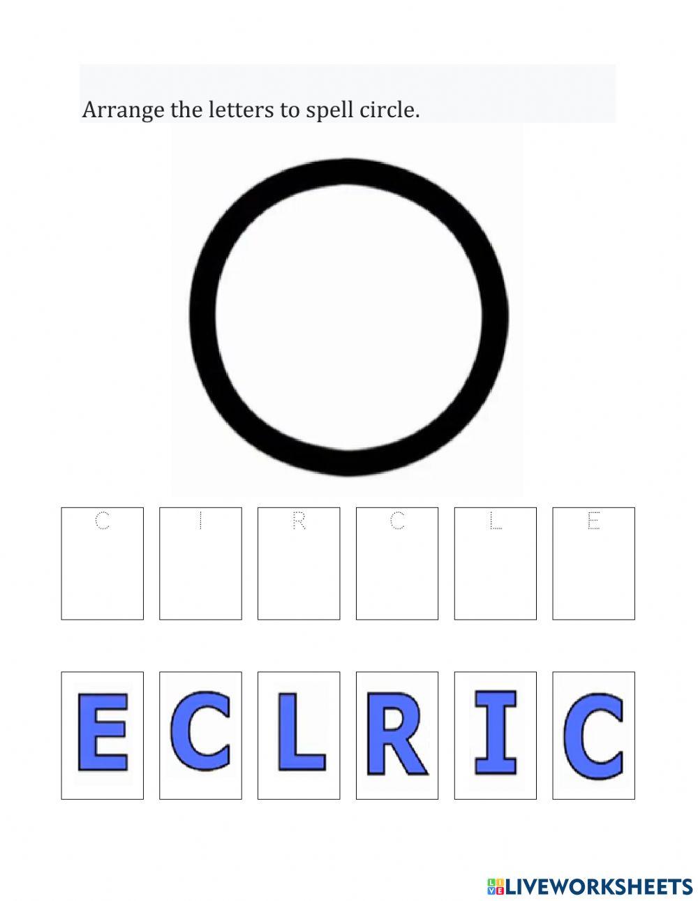 spell circle name