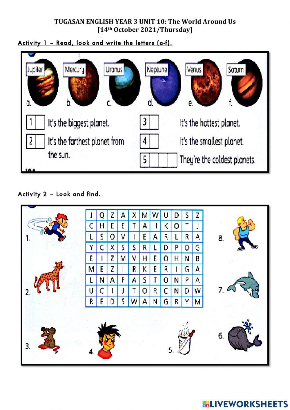 Get Smart Plus 3 Module 10 (Reading3 Wk3) worksheet | Live Worksheets