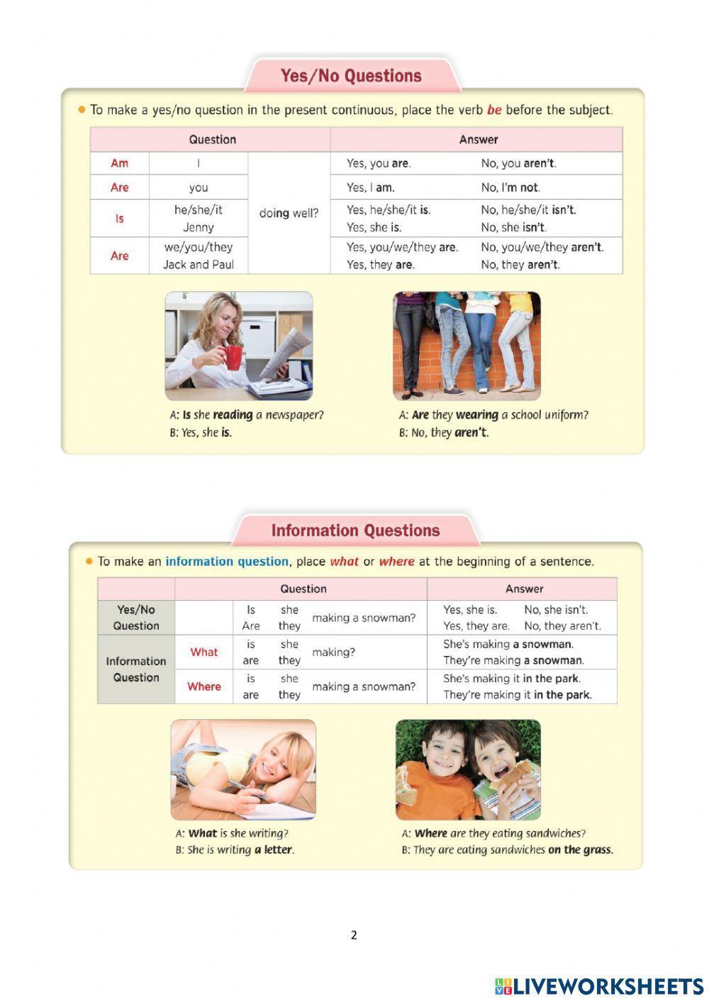 Grammar-WS2 1519449 | Hannah09 | Live Worksheets