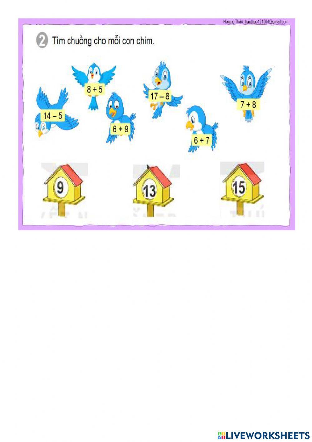 Bai tap 2 | Live Worksheets