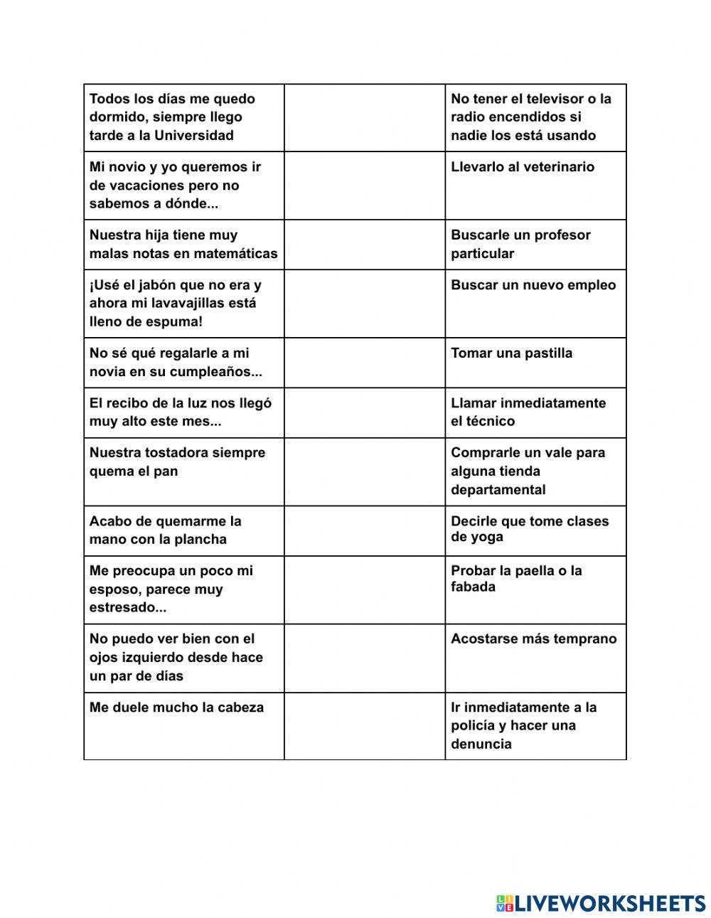 Problemas y consejos 3442457 | Johanna Rush | Live