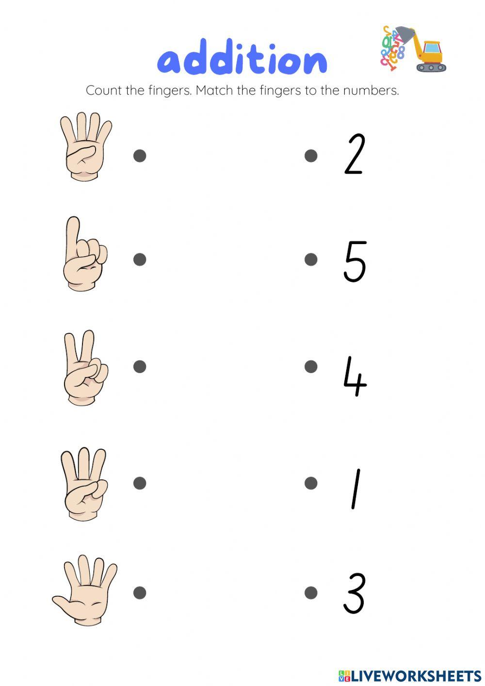 Counting online pdf worksheet | Live Worksheets