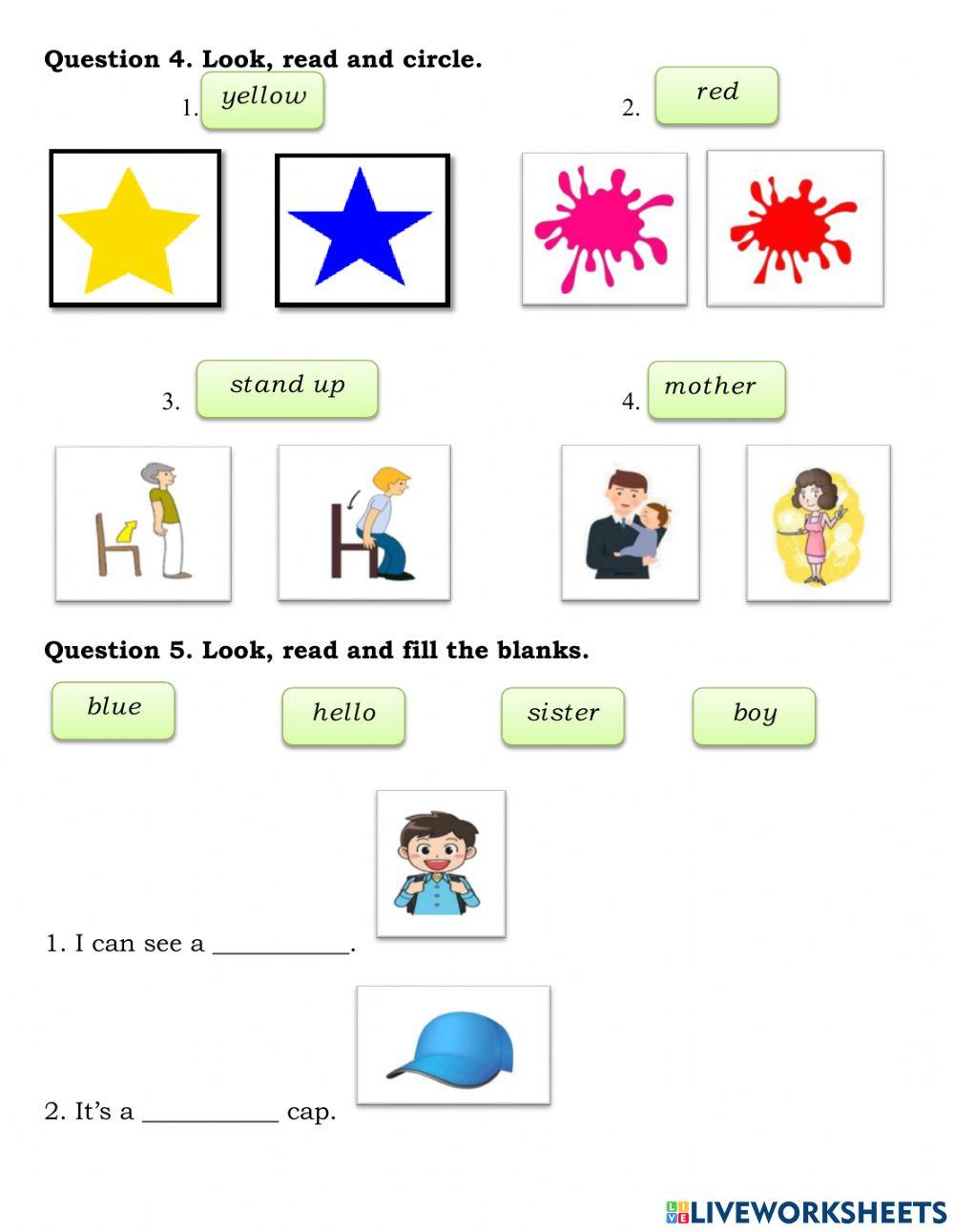 English 1 online pdf activity | Live Worksheets