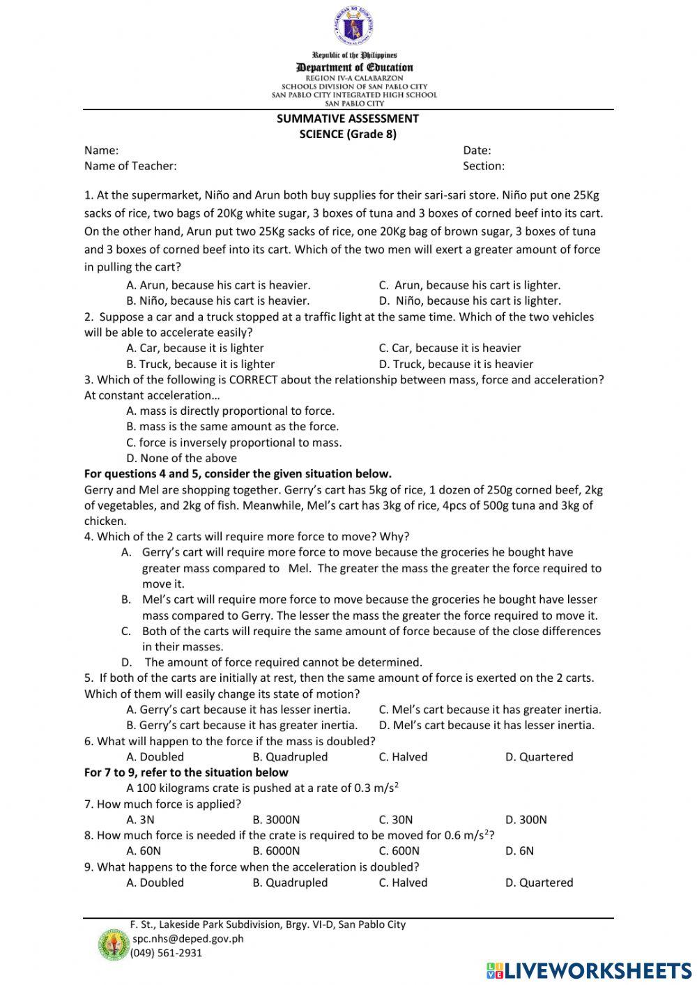 Journalism-SA1 online exercise for | Live Worksheets