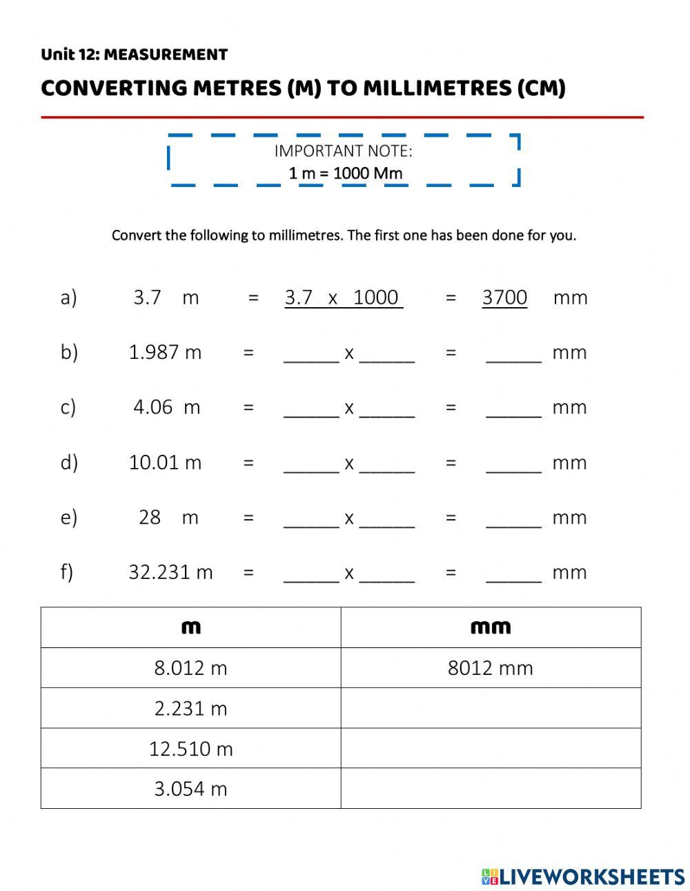 1521586 Convert M To Mm Teacher Dia LiveWorksheets 1521586-convert-m-to-mm-teacher-dia-liveworksheets