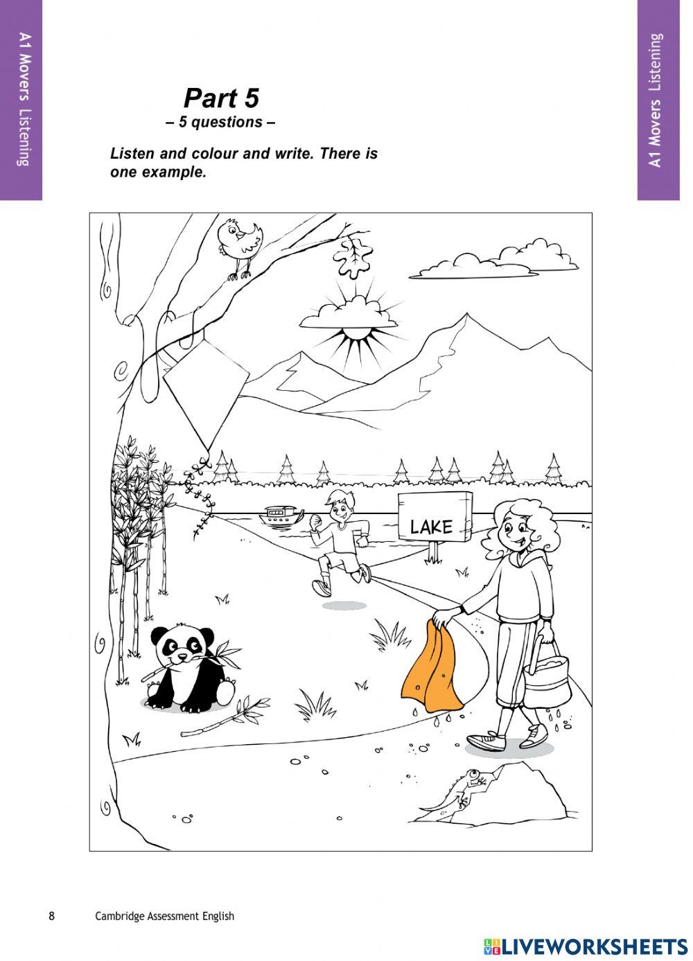 LISTENING A1 LE… | Free Interactive Worksheets | 3443163