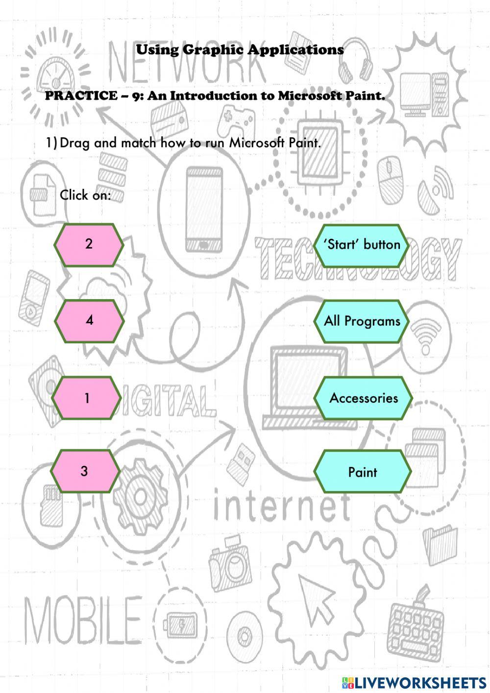 1523483 | Paint | Auni Amir | LiveWorksheets