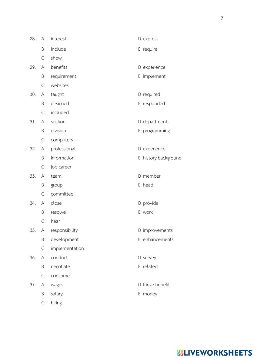 Lanlalit Preechachan | English for Career Preparation