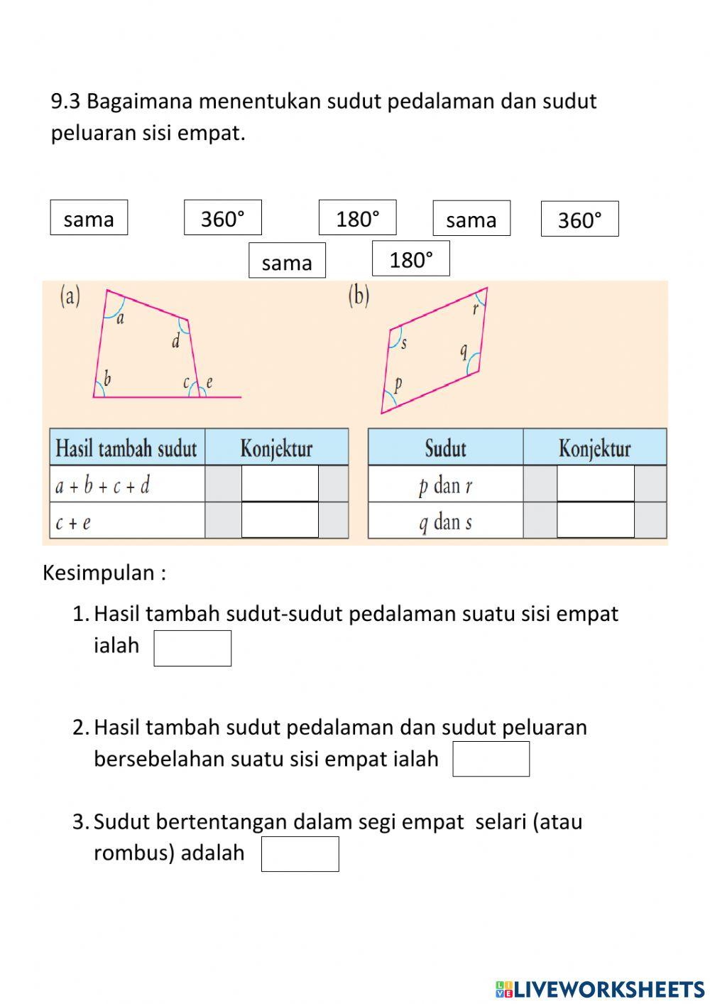 Matematik online exercise for 1 | Live Worksheets