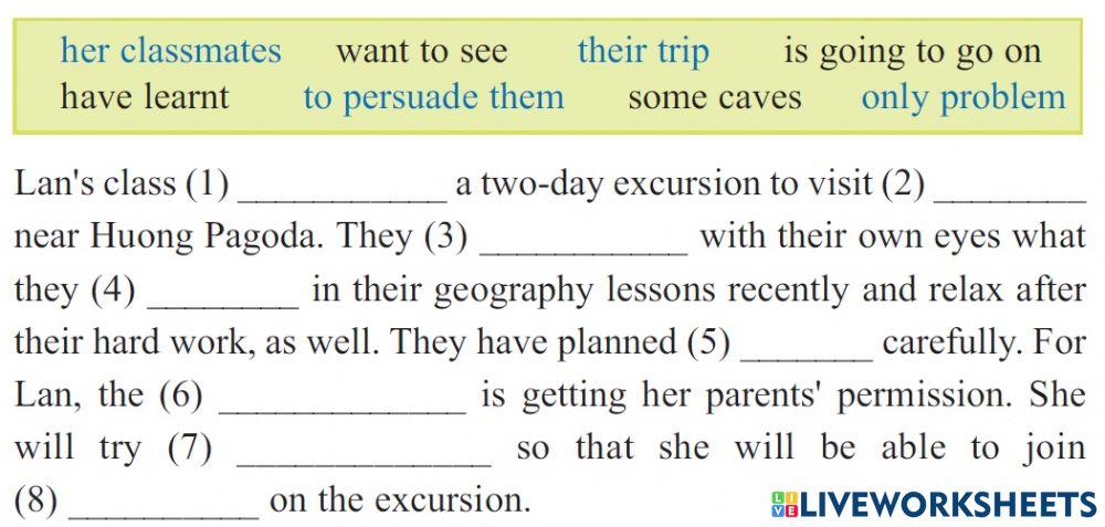 G10-unit6-read worksheet | Live Worksheets