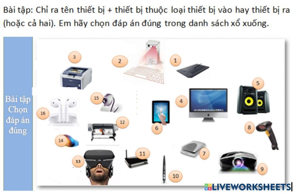 Bai tap 2 online worksheet | Live Worksheets