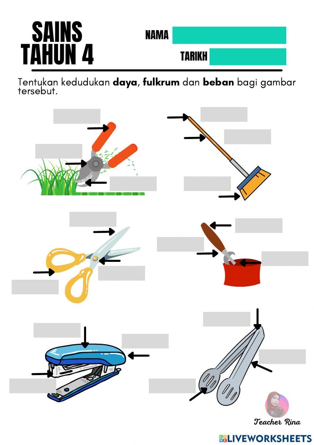 Mesin (TUAS) | Free Interactive Worksheets | 1525112