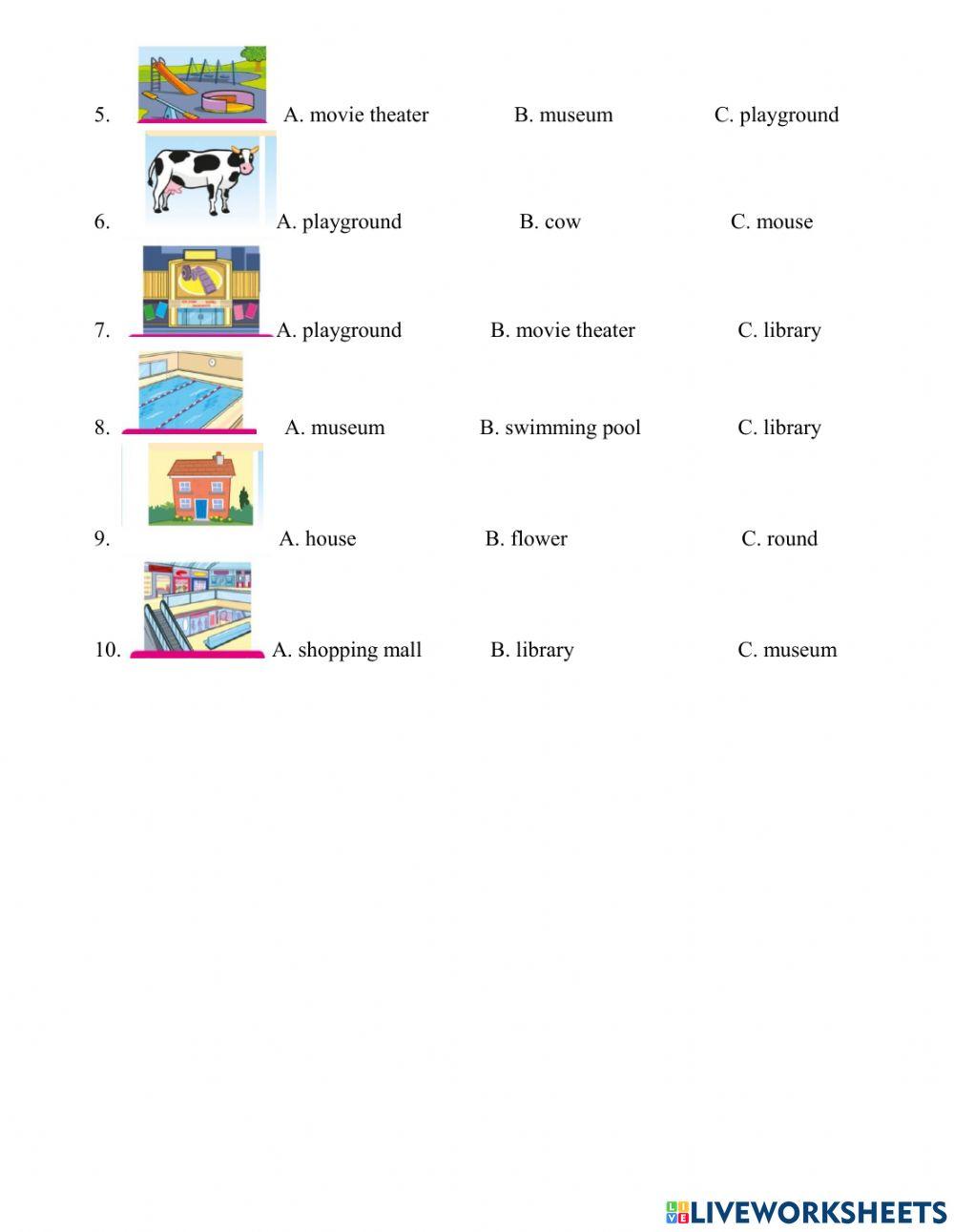 U7-lesson 1-th minh thanh interactive worksheet | Live Worksheets
