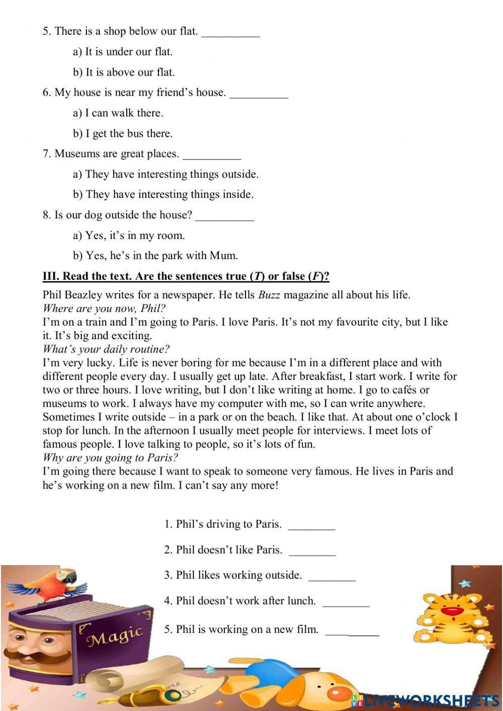 Ket 16 Interactive Worksheet Live Worksheets