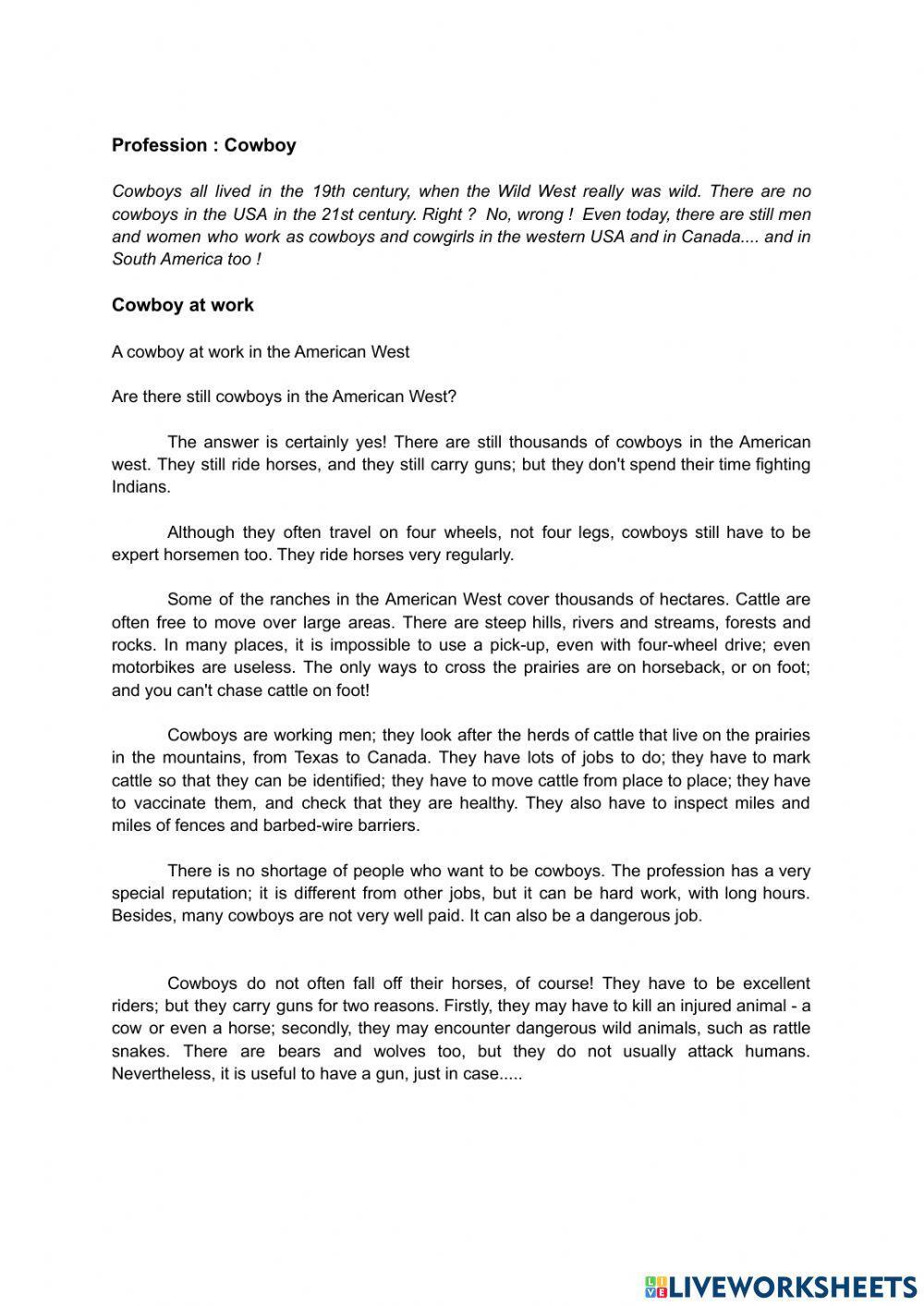 Lve worksheet | Live Worksheets