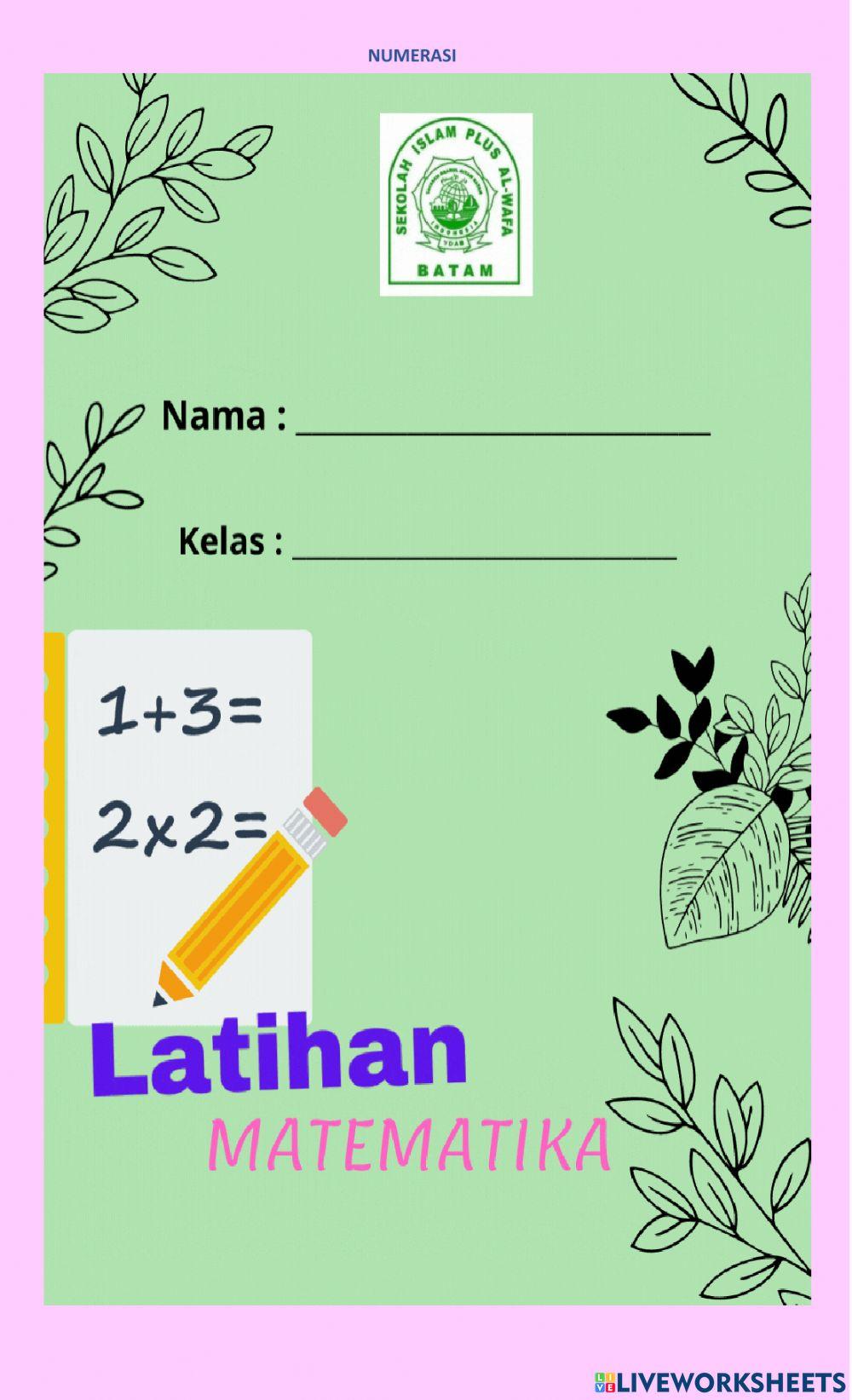 Numerasi online activity | Live Worksheets