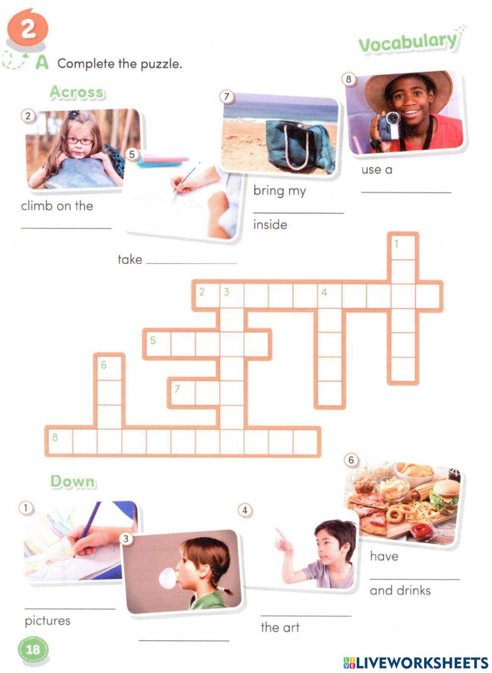 HANG OUT 4 UNIT 2 P 16 - 23 online exercise for | Live Worksheets