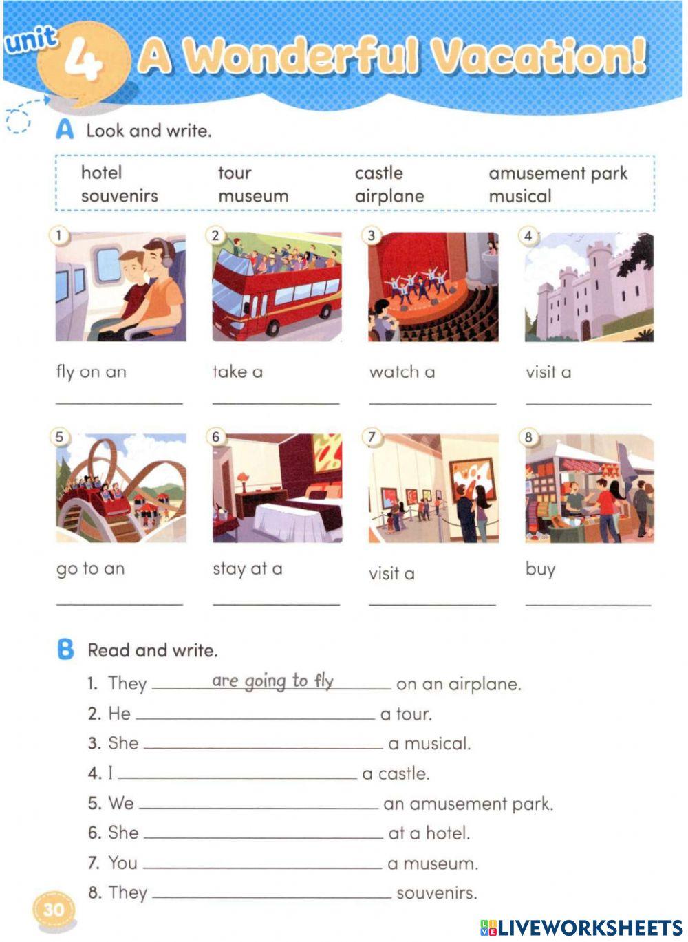 HANG OUT 4 UNIT… | Free Interactive Worksheets | 6745714