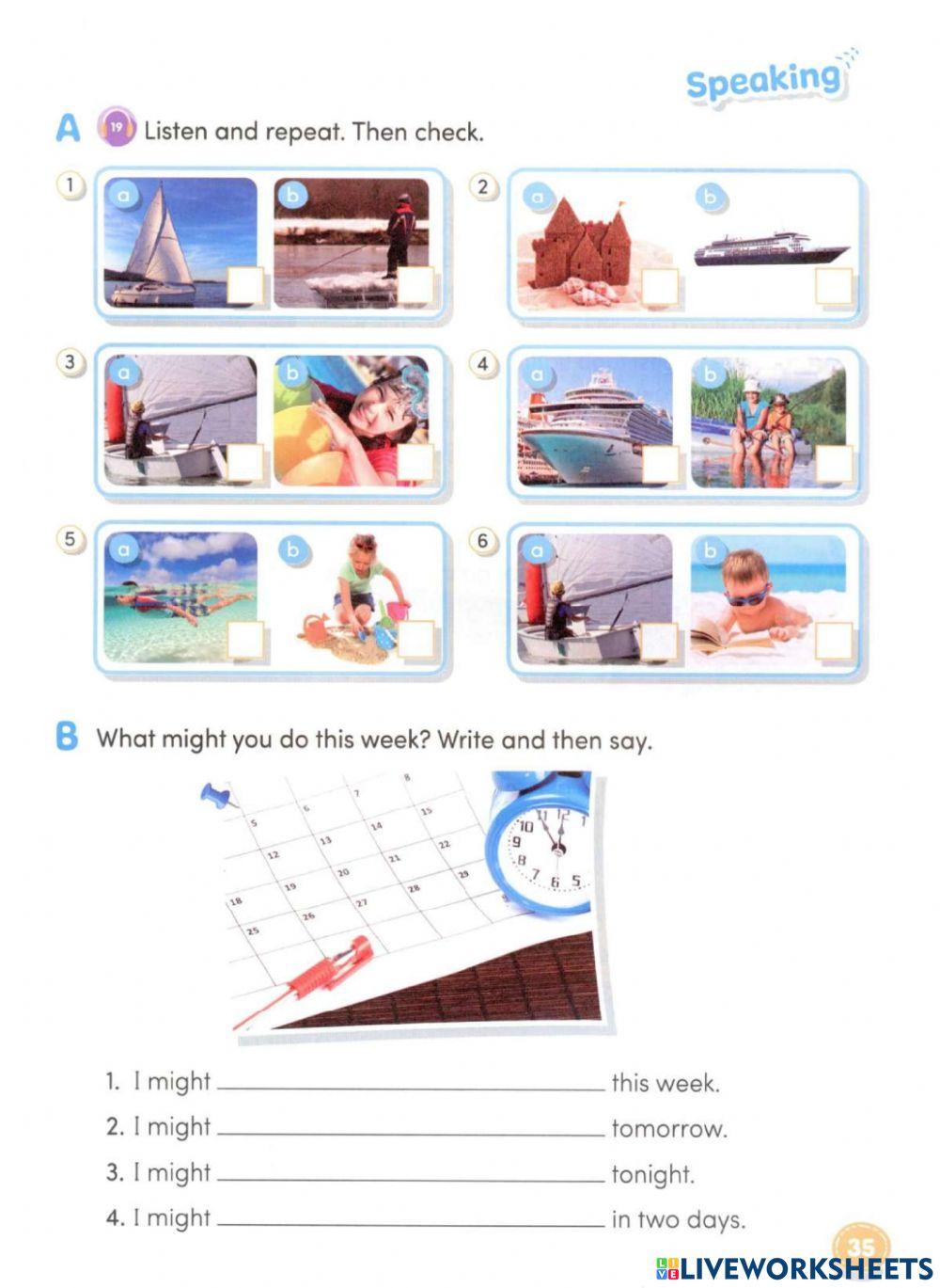 HANG OUT 4 UNIT… | Free Interactive Worksheets | 6745714