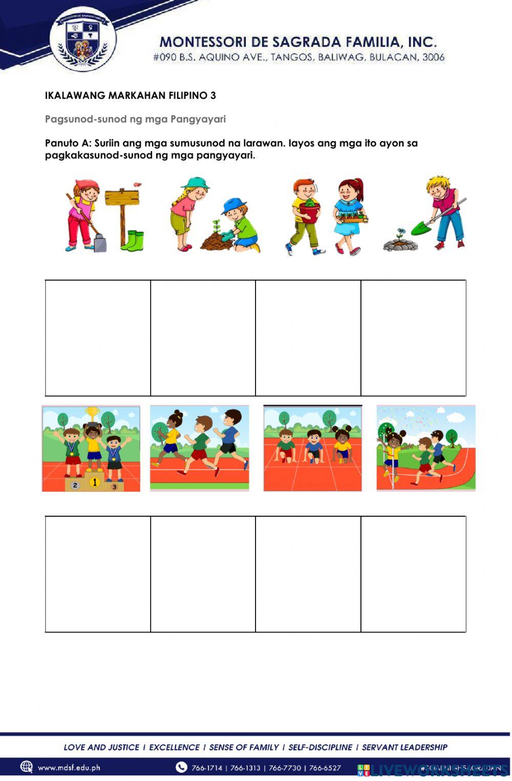 Filipino | Andrea_Punzalan | Live Worksheets Filipino | Andrea_Punzalan | Live Worksheets