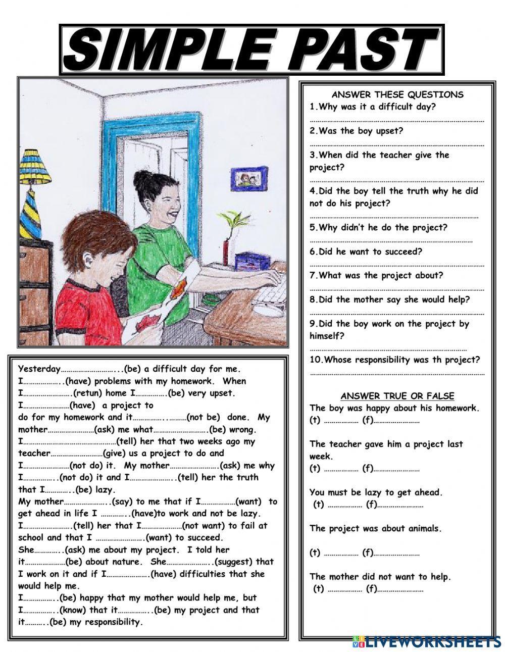 1529731 | Past Simple | Austen2020 | LiveWorksheets