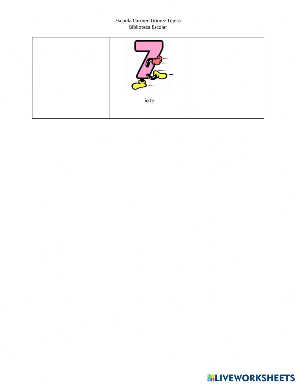 Uso c,s z worksheet | Live Worksheets