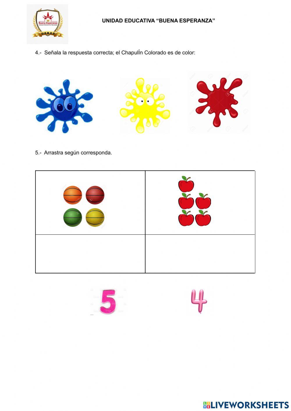 Lógico matemáticas interactive worksheet | Live Worksheets