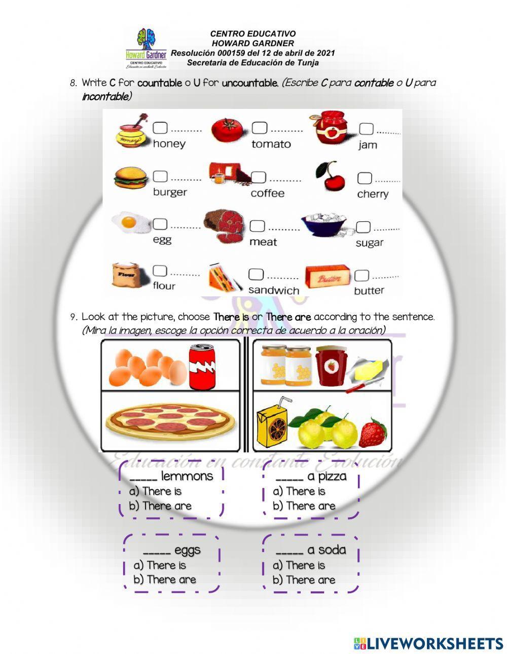 Final Test 3rd Grade worksheet | Live Worksheets
