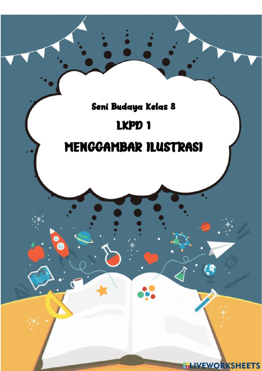 Menggambar ilus… | Free Interactive Worksheets | 1531282