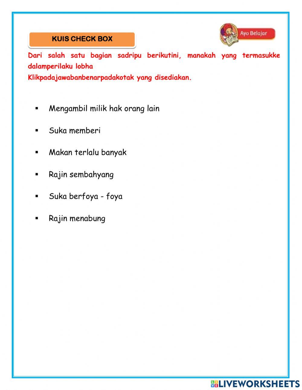 Sad ripu 1531551 | Putu Dewi Riani | Live Worksheets