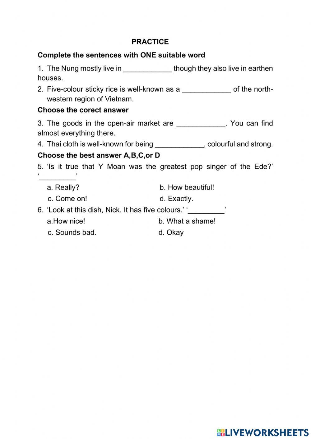 Practice online exercise for 8 | Live Worksheets