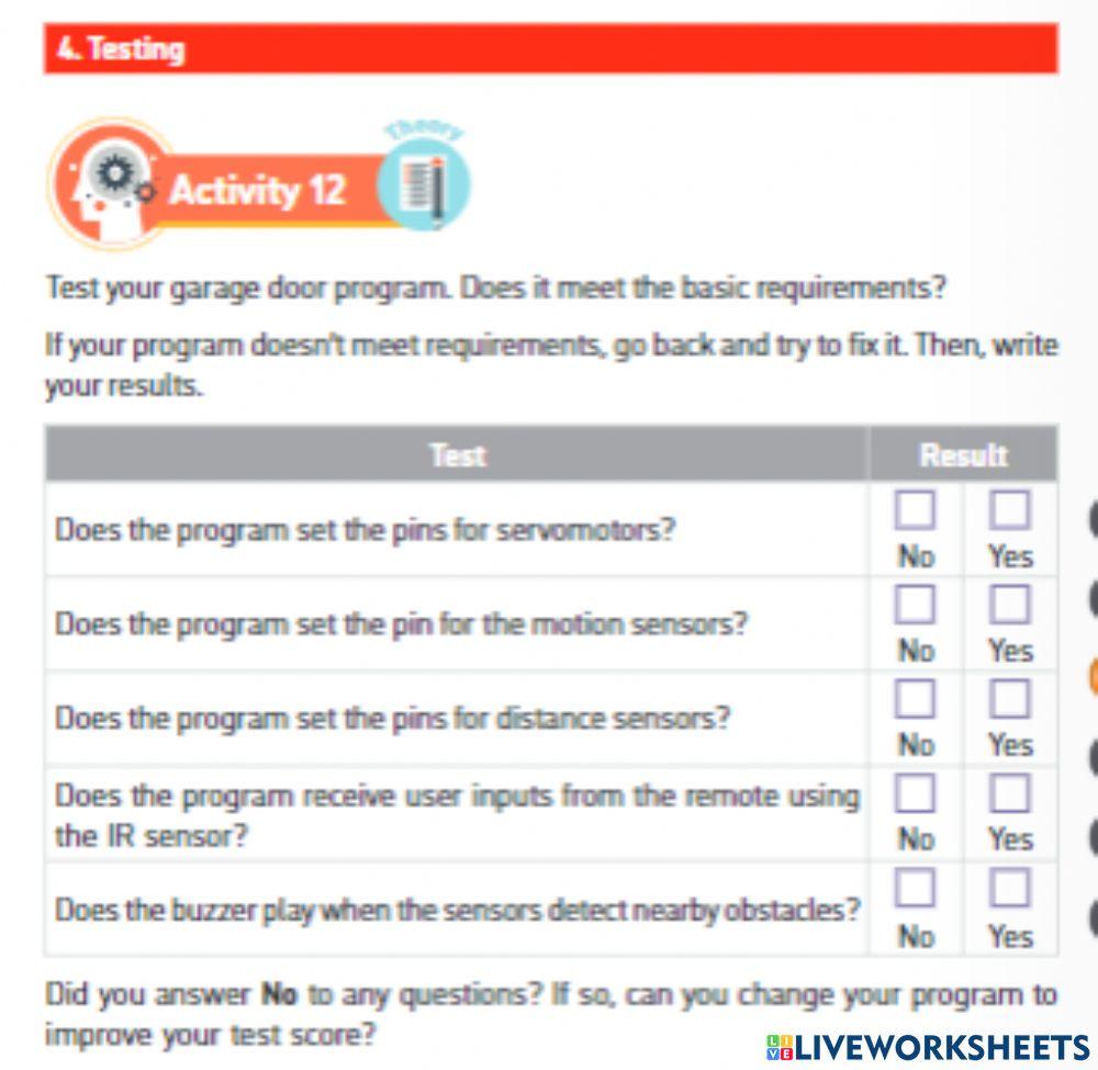 Testing 1532714 | amalshamel | Live Worksheets