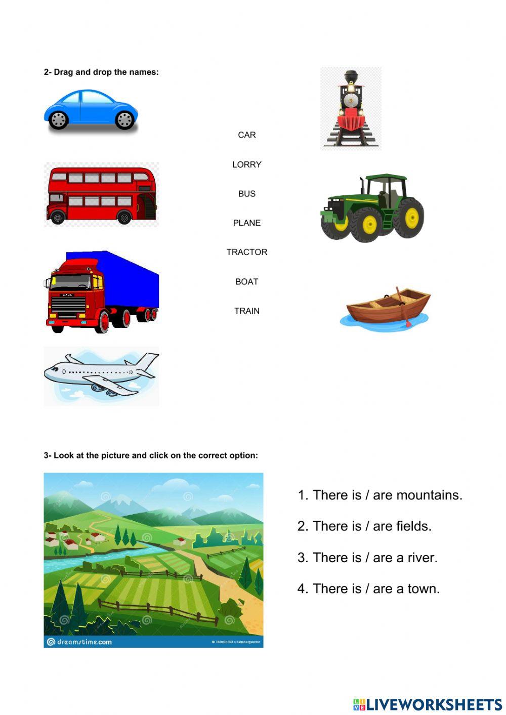 Our World Unit worksheet | Live Worksheets