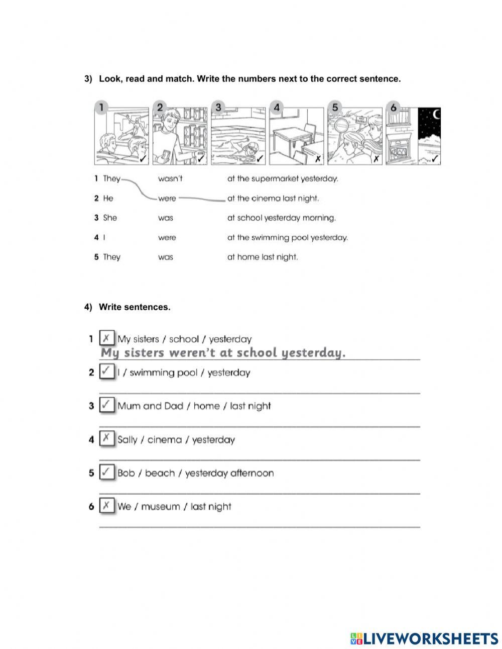 Test - unit 7 worksheet | Live Worksheets