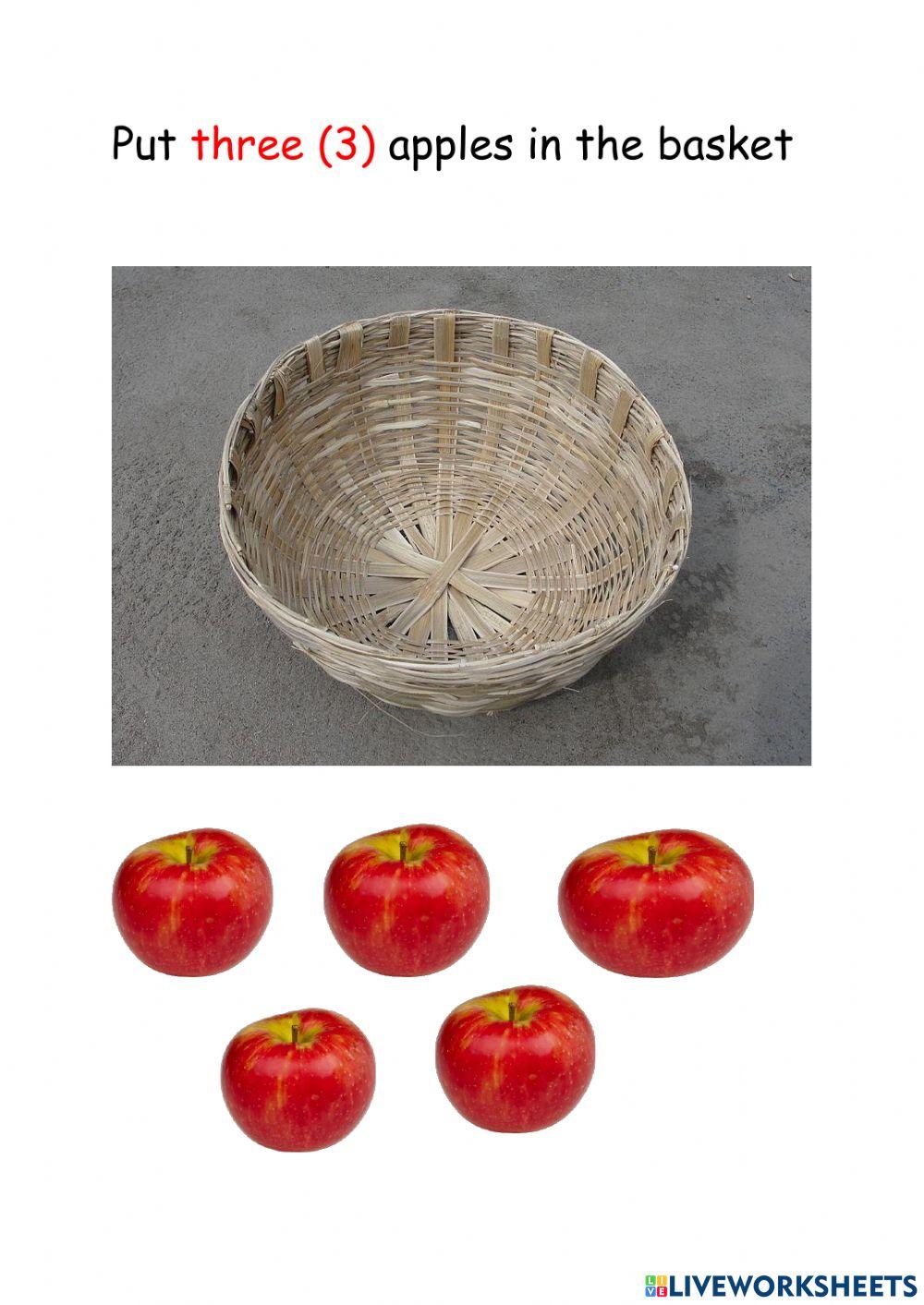 Number 3 online exercise for k | Live Worksheets