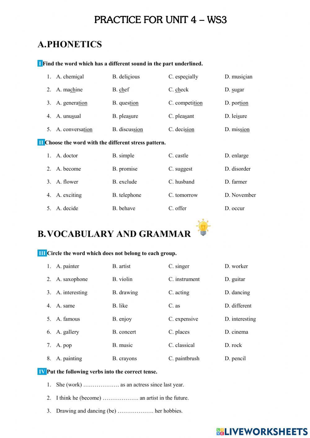 7-u4-ws3 worksheet | Live Worksheets