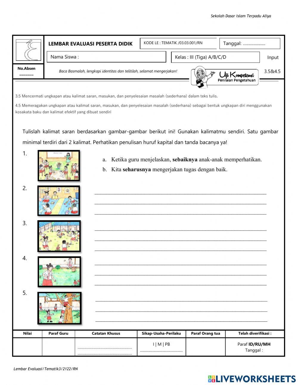 Bin interactive worksheet | Live Worksheets