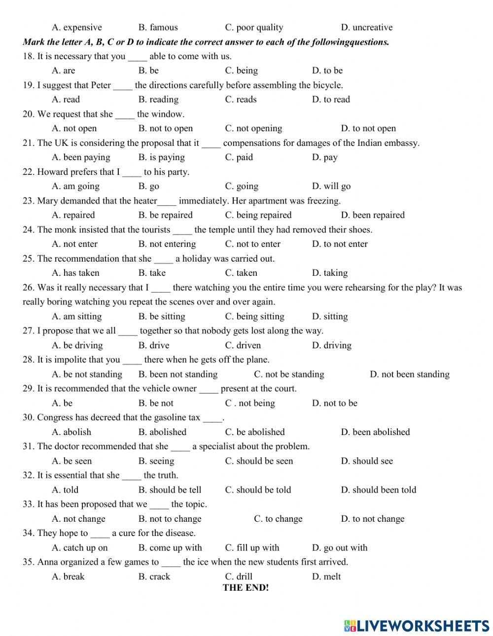 Unit 2. URBANISATION | Từ Thị Hoàn | Live Worksheets