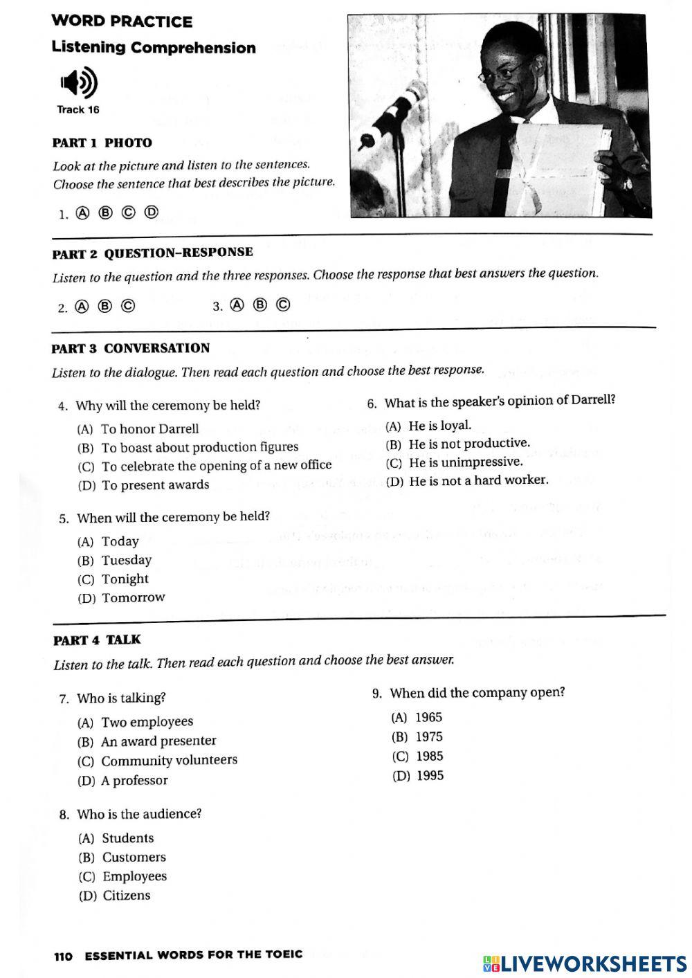 Lesson 15: Prom… | Free Interactive Worksheets | 5210007