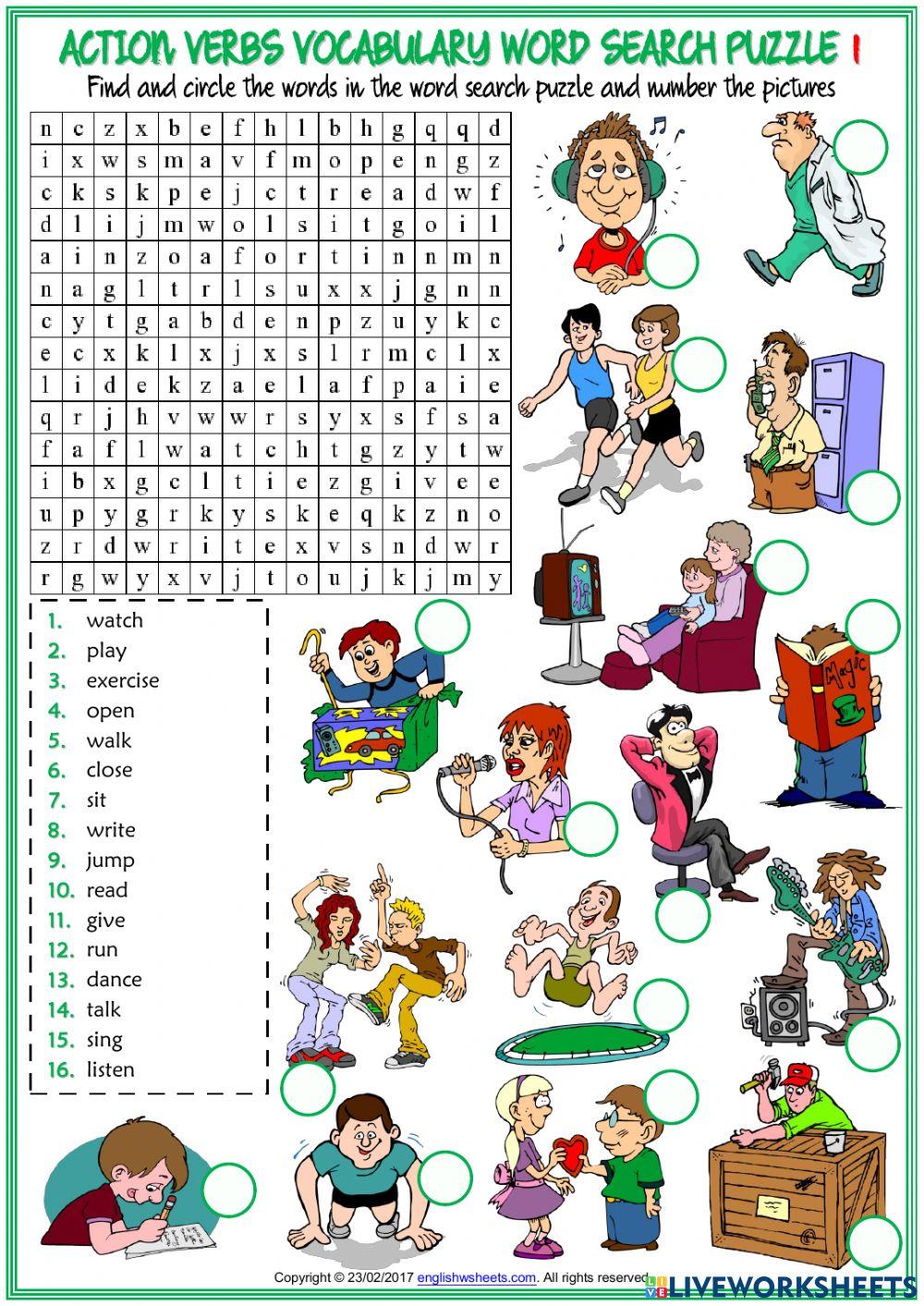 5210898 | EXERCISE VERBS | Harold Mideros
