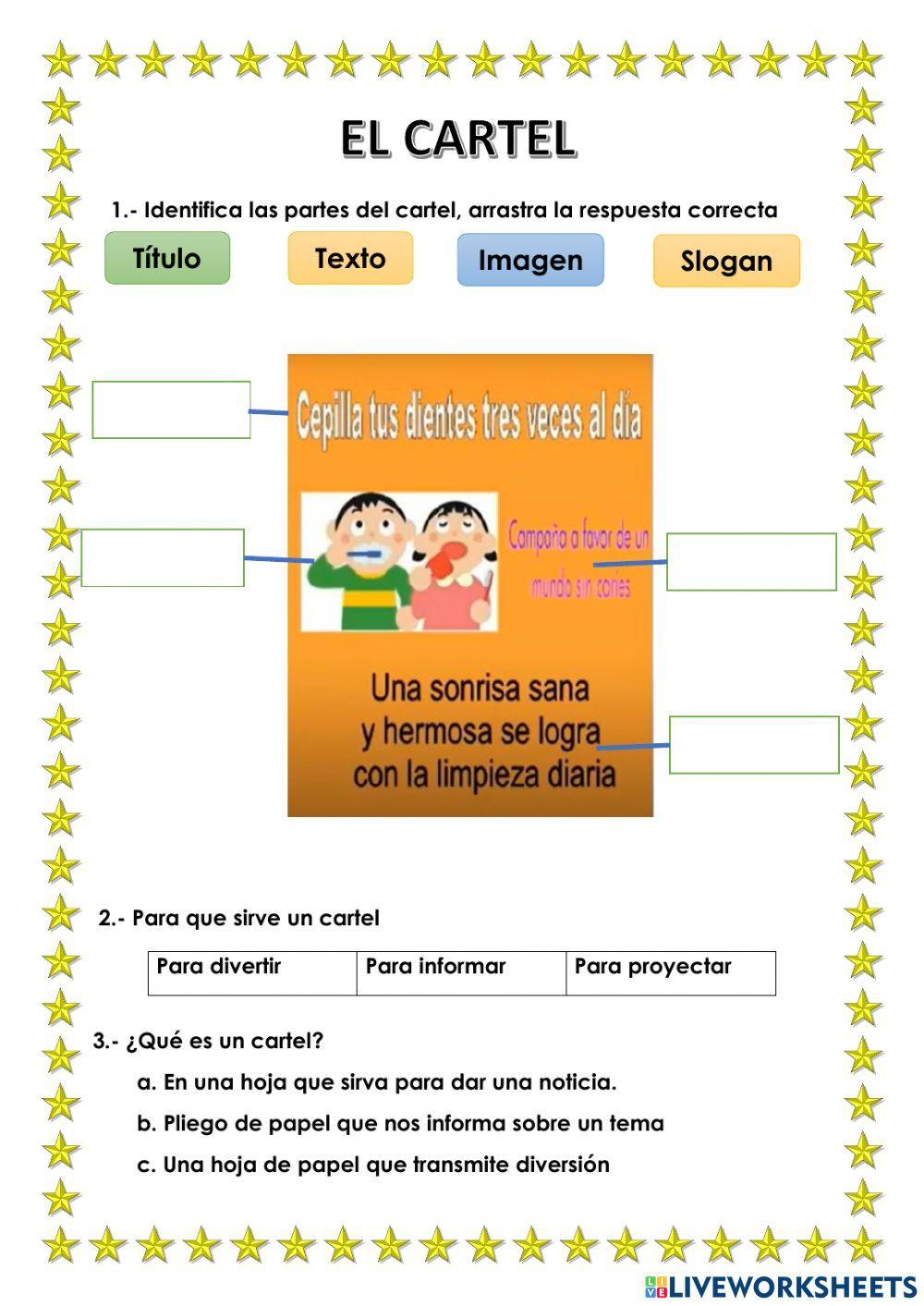 Qué es un Cartel Características y Partes