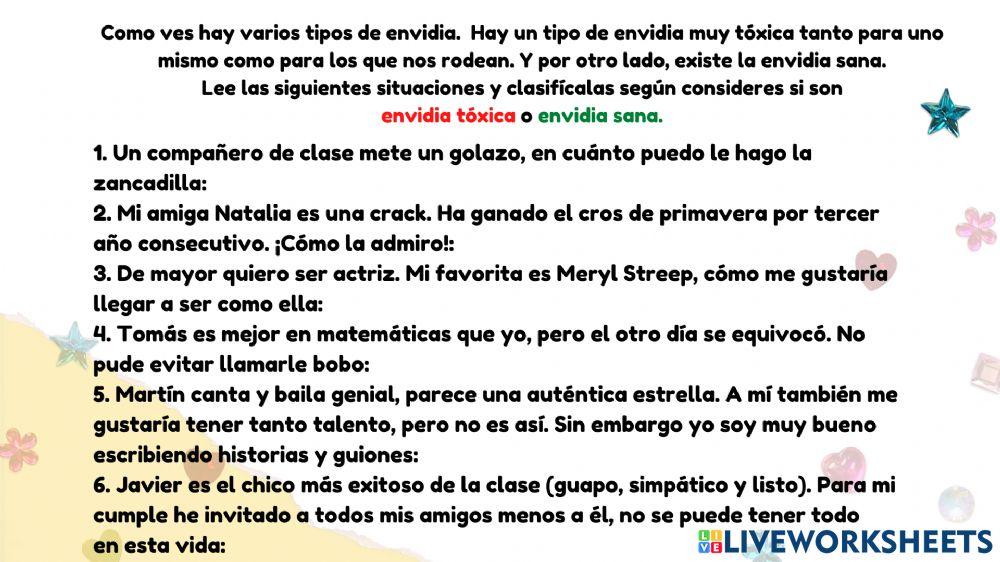 1541905 | Envidia | Vickypineda | LiveWorksheets